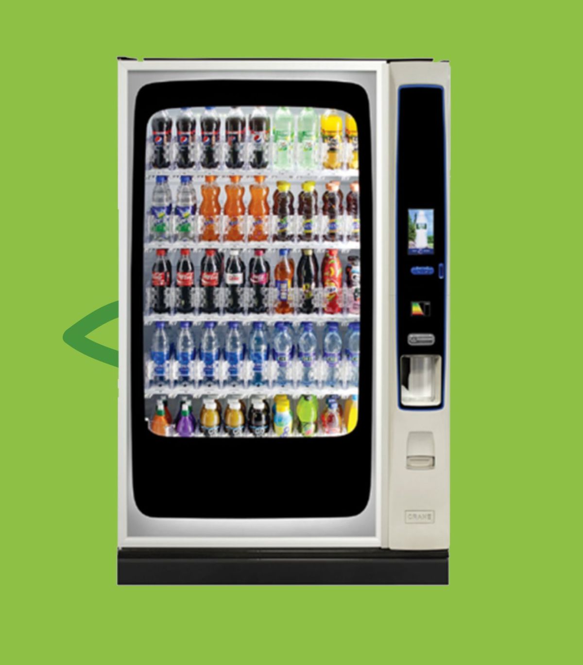 V4 Vending | Crane Bevmax Media Touch
